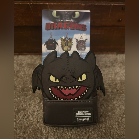 Loungefly | Bags | Loungefly Httyd Toothless Mini Backpack Bag Charm ...